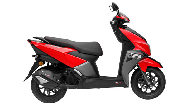 TVS Ntorq 125 Hits 1 Lakh Sales Milestone: New Metallic Red Colour ...