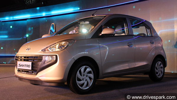 New Hyundai Santro 2018 Launched In India At Rs 3.89 Lakh: Design ...