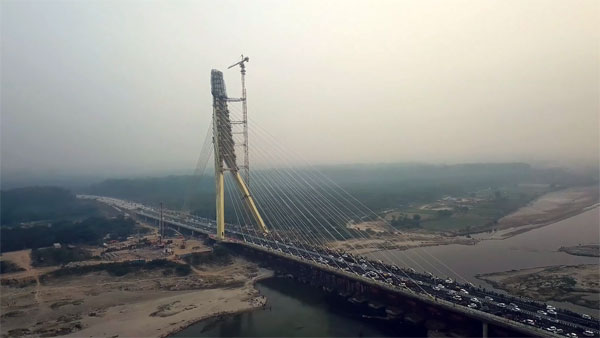Signature Bridge In Delhi Opened: Delhi Signature Bridge Design Details ...