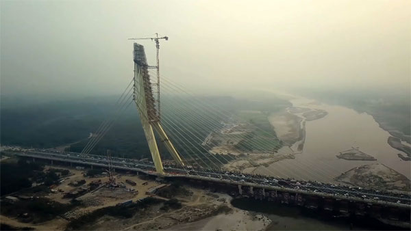 Signature Bridge In Delhi Opened: Delhi Signature Bridge Design Details ...