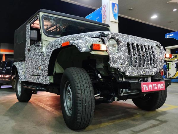 Mahindra Thar New Model’s Spy Pics Out: Check Out The Launch & Price ...