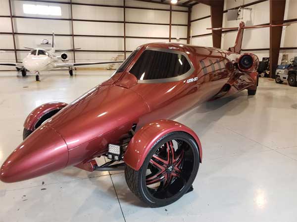 Learjet Limo Unveiled: Aircraft Turned Into Club On Wheels - DriveSpark