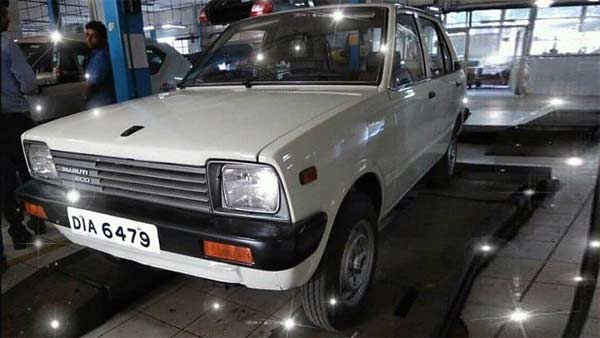 The First Ever Maruti 800 gets Restored: 1983 Maruti 800 Restoration ...