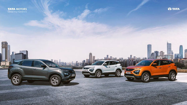 Tata Harrier Modified With Dual-Tone Colour (White+Black Roof) By ...