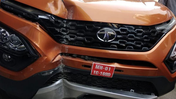 Tata Harrier Crash: First Recorded Accident Of Tata Harrier Happens In ...