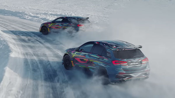 Mercedes-AMG Teases Drift Mode For Upcoming A45 S - Video - DriveSpark News