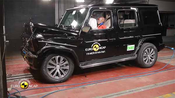 Mercedes-Benz G-Class Crash Test: Euro NCAP Awards Five Stars ...