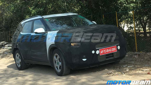 Kia SP2i SUV Spotted Ahead Of Launch - DriveSpark News