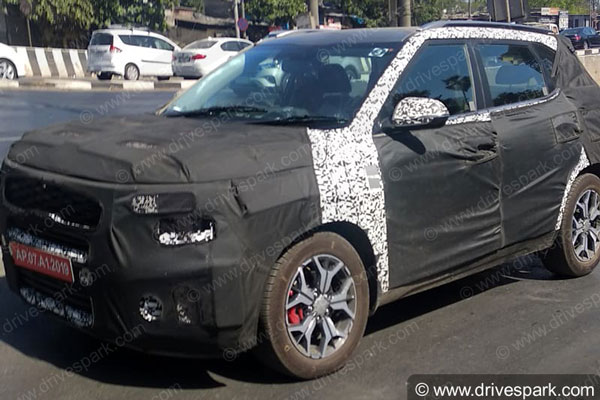 Kia SP2i SUV Spotted Ahead Of Launch - DriveSpark News