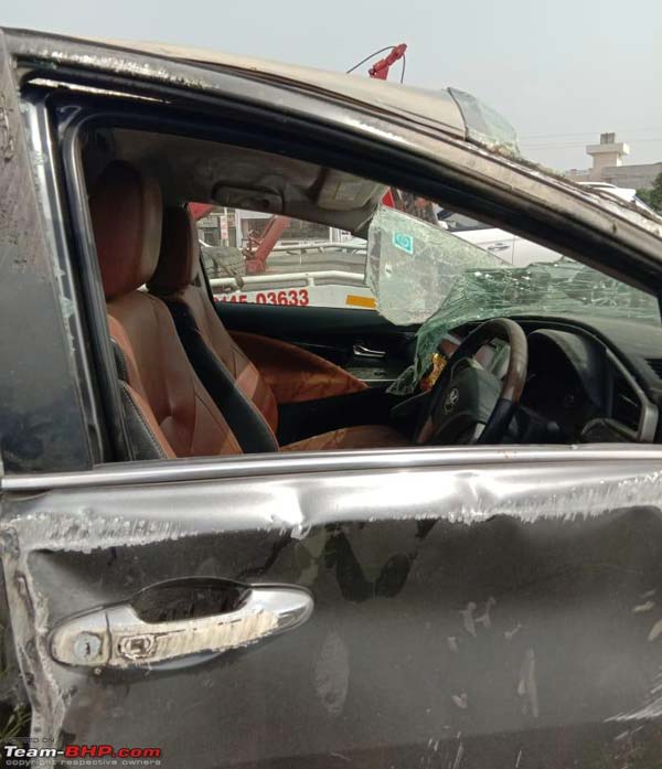 Toyota Innova Crash: Airbags Fail To Deploy - DriveSpark News