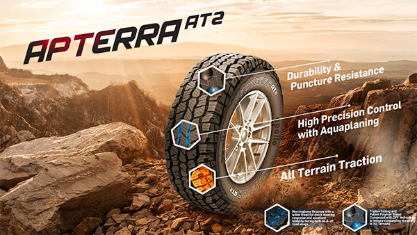 Apollo Apterra AT2 All-Terrain Tyres Launched In India: New Tyres Are ...