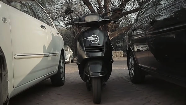 Self-Balancing Scooter In India: Liger Mobility Electric Scooter Video ...