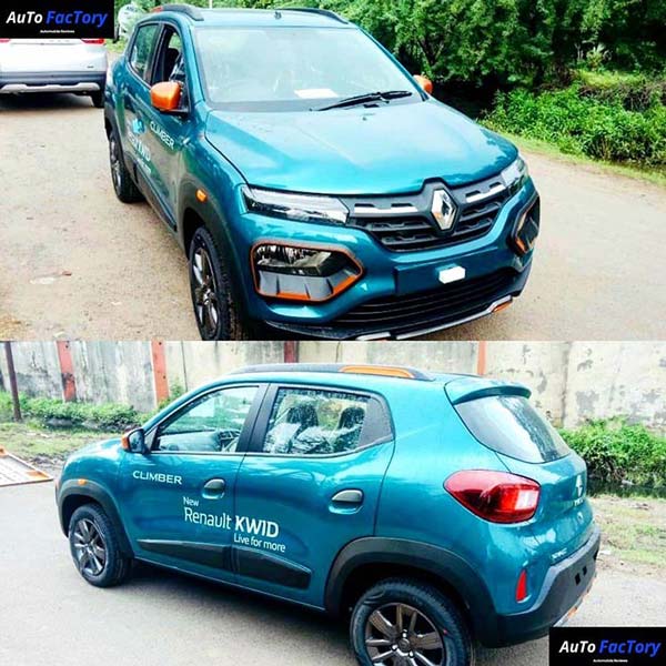 Spy Pics: Renault Kwid Facelift Interiors Spied Ahead Of Its Launch ...