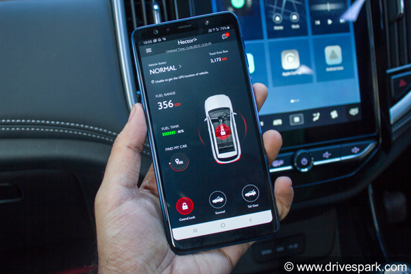 MG Hector Receives First OTA Software Update For Its iSmart System In ...