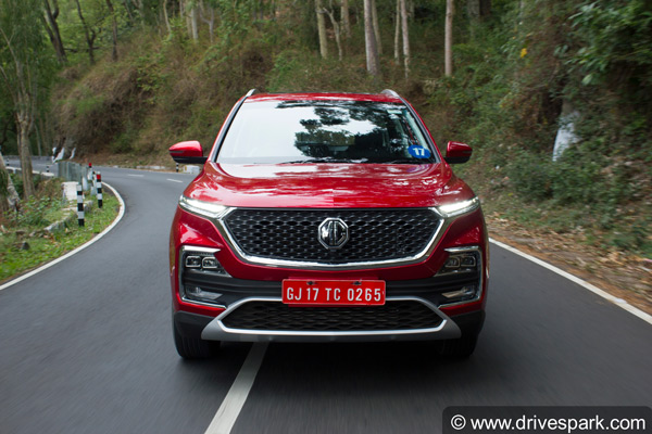 MG Hector Receives First OTA Software Update For Its iSmart System In ...
