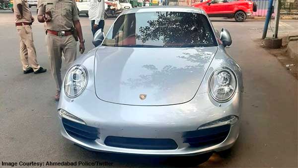 Ahmedabad Traffic Police Fine Rs 9.8 Lakh On Porsche 911 Owner For ...