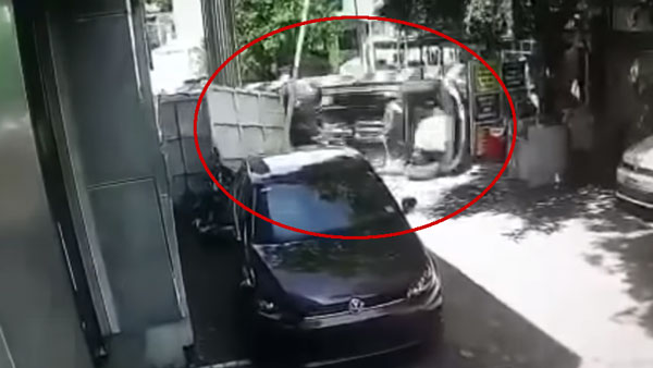 Brand New Volkswagen Polo Crashes At The Dealership Moments After ...