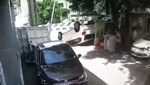 Brand New Volkswagen Polo Crashes At The Dealership Moments After ...