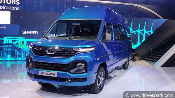 Spy Pics: New Tata Winger BS6 Spotted Testing Ahead Of Launch ...