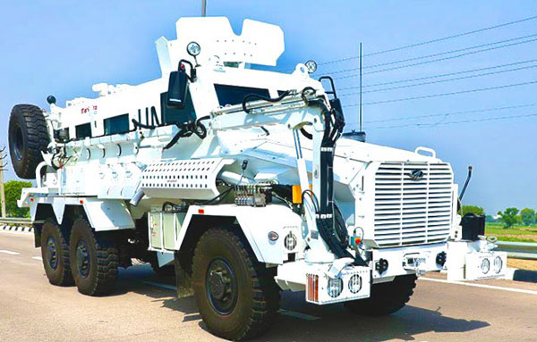Mahindra’s Mine Resistant Ambush Protected Speciality Vehicle Exported ...