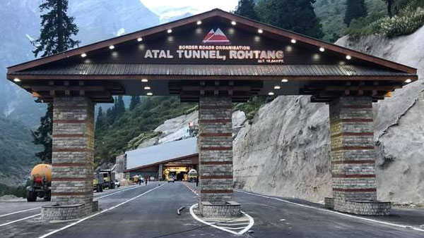 Atal Tunnel Inaugurated By Prime Minister Narendra Modi: Distance ...