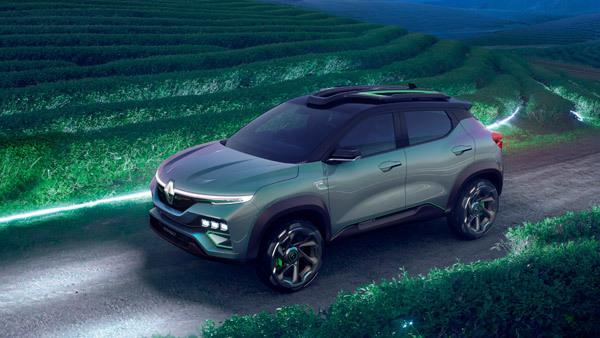 Spy Pics: Renault Kiger With Sunroof Spied Undergoing Testing In City ...