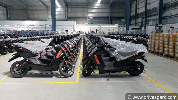 Ather Electric Scooter Manufacturing Plant Hosur: Images, Production ...