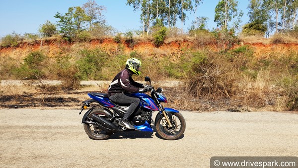2021 TVS Apache RTR 200 4V With Riding Modes Review: Riding Impressions ...