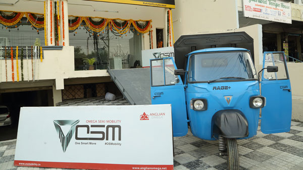 Omega Seiki Electric Three-Wheelers With New Rapid Charging Log 9 ...