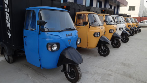 Omega Seiki Electric Three-Wheelers With New Rapid Charging Log 9 ...