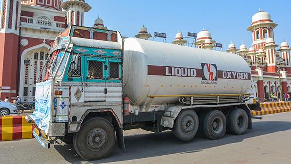 NHAI Spares Tankers & Containers Carrying Liquid Medical Oxygen From ...