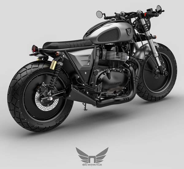 Royal Enfield Sultan 650 Concept Based On Interceptor 650 Revealed By Neev Motorcycles ...