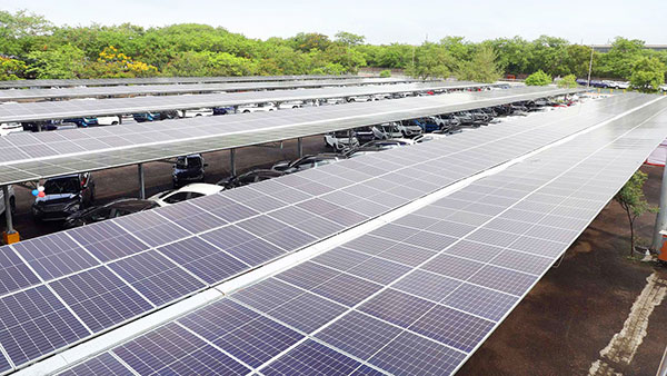 India’s Largest Solar Car Park In Pune Setup By Tata Motors: 86 Lakh ...