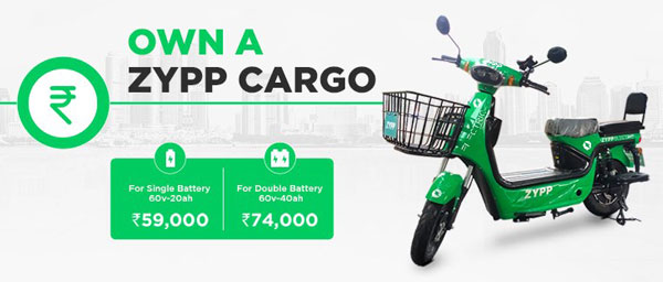 Zypp Cargo Electric Scooter Launched At Rs 59,000 — Electric Revolution ...