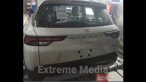 2022 Maruti Suzuki Brezza Revealed In Leaked Images - DriveSpark News