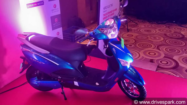 Hero MotoCorp Electric Scooter To Launch In March 2022 - DriveSpark News