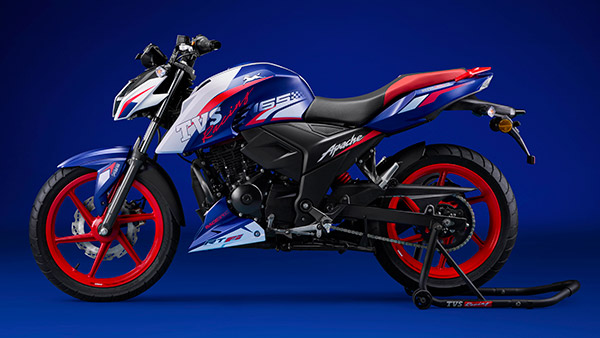 TVS Apache RTR 165 RP Launched; Most Powerful Motorcycle In Its Segment ...