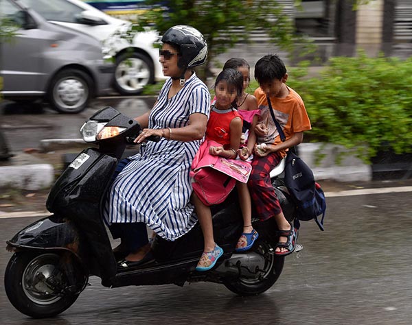 New Safety Rules For Children On Two-Wheelers In India: Helmet, Safety ...