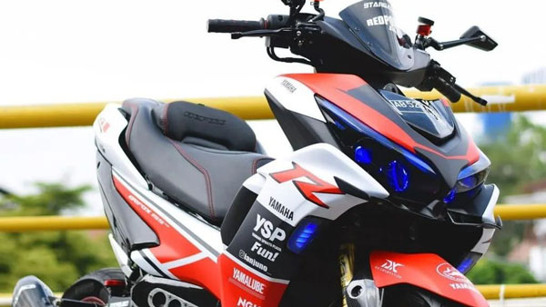 Yamaha Aerox 155 Tastefully Modified: Mod Kit Worth Rs 98,000 ...