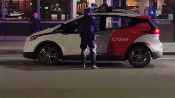 Autonomous Car Cop Chase Is A Hilarious Look Into The Future - DriveSpark