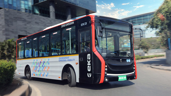 EKA E9 Electric Bus Revealed - 268bhp & 2500Nm - DriveSpark News