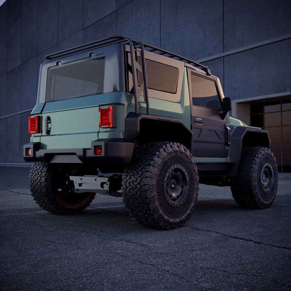 Mahindra Thar EV Renderings Surface: All-Electric Mahindra Thar Looks ...