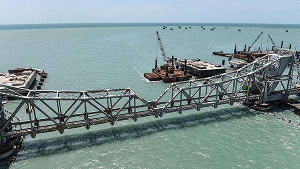 Indian Railway's New Pamban Bridge To Open In December As Return To ...