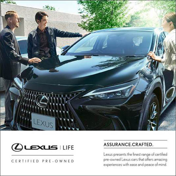 Lexus Certified Programme Launched In India To Strengthen Pre-Owned Car ...