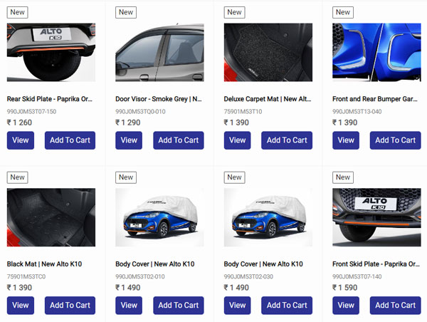 2022 Maruti Suzuki Alto K10 Comes With Two Accessory Packs - All You ...