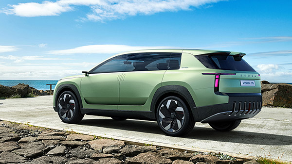 Skoda Vision 7S Concept Revealed - Previews Future Electric SUVs ...