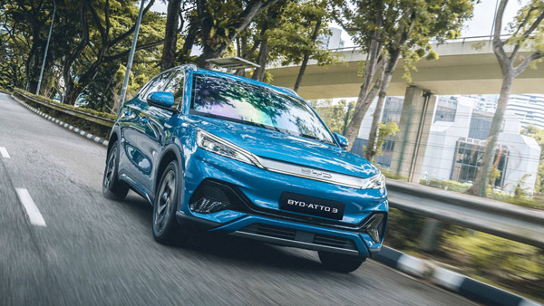 BYD Atto 3 Electric SUV Bookings Open - Deliveries From 2023 Onwards - DriveSpark News