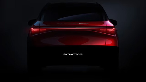 BYD Atto 3 Electric SUV Launch Tomorrow - Design Sketches Revealed ...