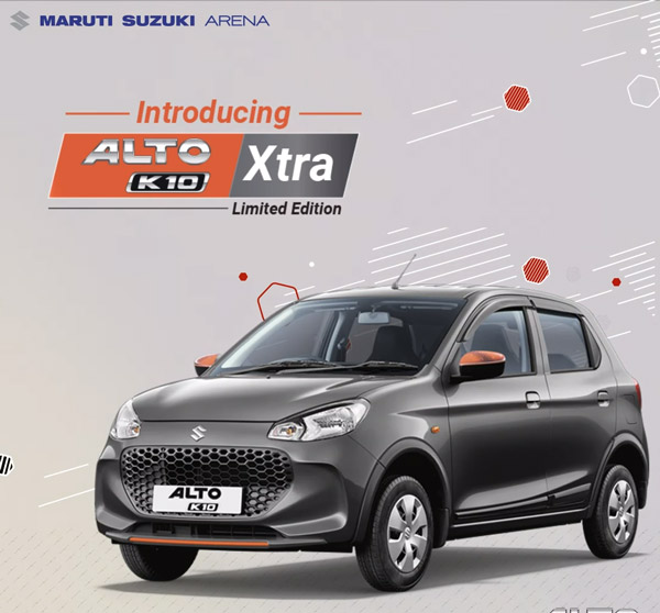Maruti Suzuki Alto K10 Xtra Edition Debuts – Launch Soon - DriveSpark News
