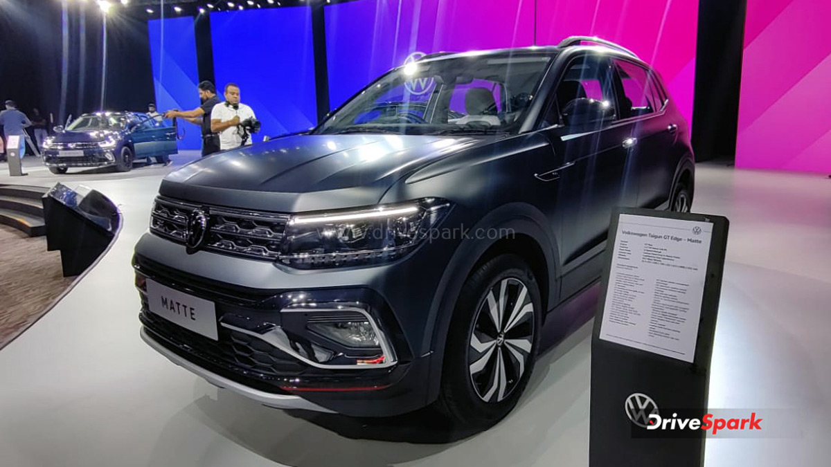 Volkswagen Taigun GT Plus Manual & GT Edge Variants & Two Concepts ...